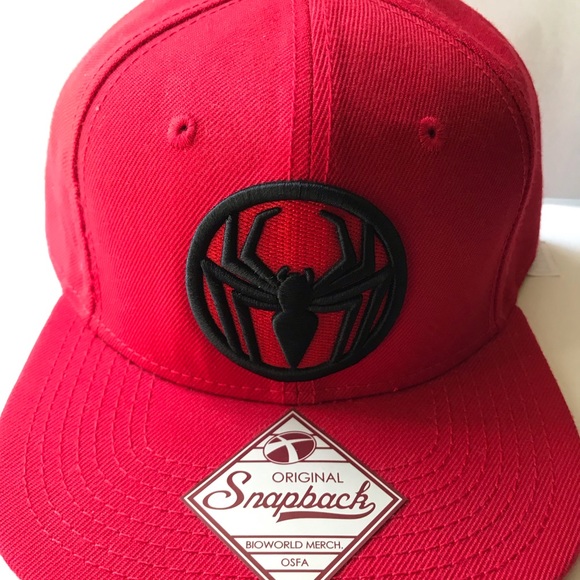 Accessories | Marvels Spiderman Snapback Hat | Poshmark